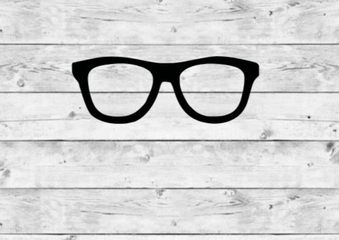 Glasses Decal Glasses Vinyl Decal Glasses Sticker Eye | Etsy