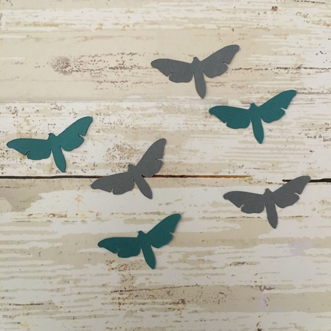 Moth Confetti | Moth Cut Outs | Moth Decoration | Insect Confetti ...