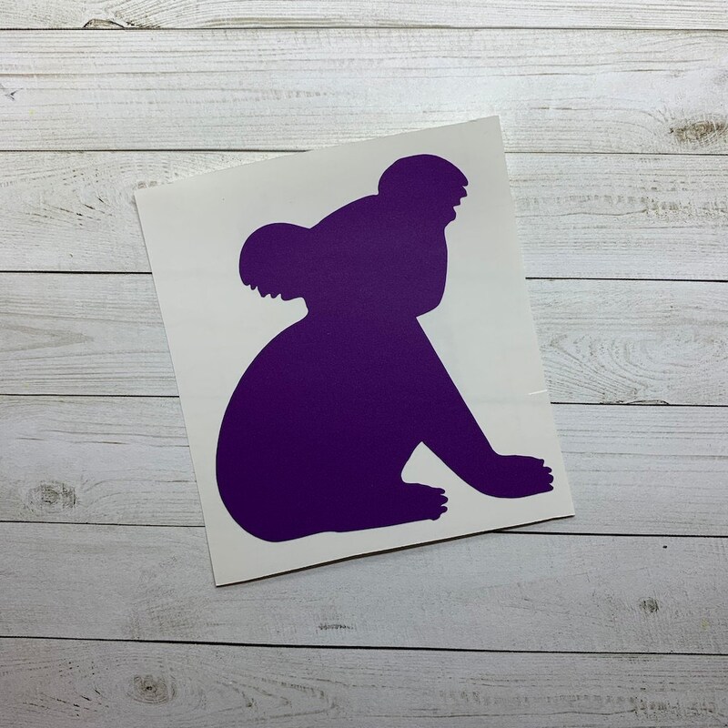 Koala Vinyl Decal - Etsy