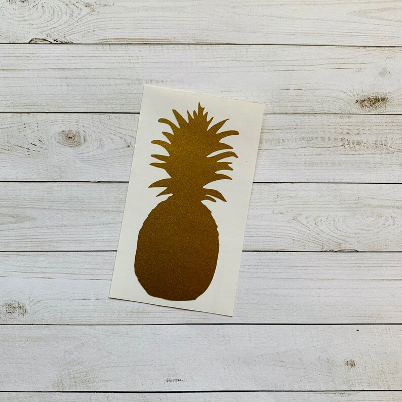 Pineapple Decal Pineapple Sticker Pineapple Vinyl Decal | Etsy