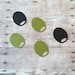 Olive Confetti Olive Cut Outs Olive Die Cuts Olive | Etsy