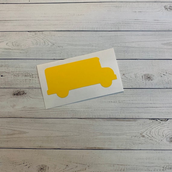 School Bus Decal School Bus Sticker Bus Decal Bus | Etsy