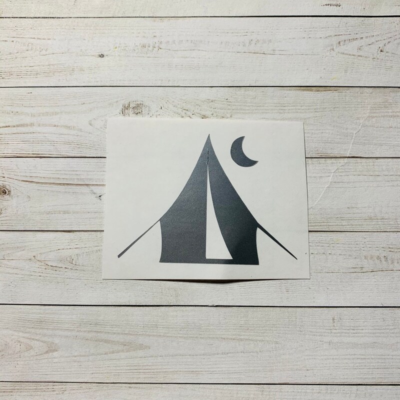 Tent Sticker - Etsy
