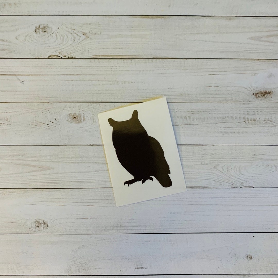Owl Decal | Owl Vinyl Decal | Owl Sticker | Bird Sticker | Bird Decal ...
