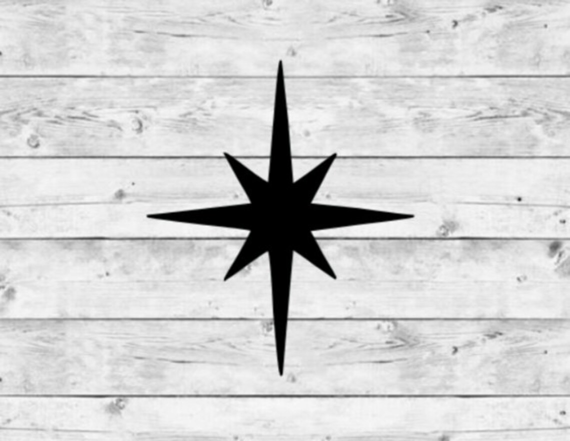 North Star Decal | North Star Sticker | North Star Vinyl Decal | Star ...
