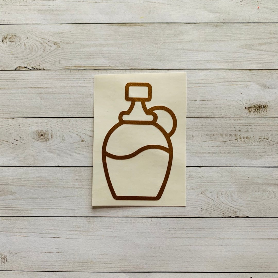 Maple Syrup Decal | Maple Syrup Sticker | Jug Decal | Jug Sticker ...