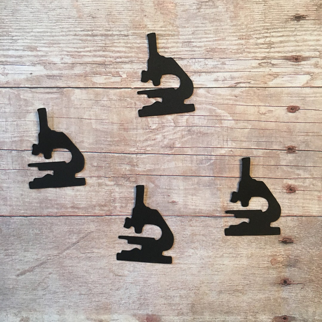 Microscope Confetti | Microscope Cut Out | Microscope Decoration ...