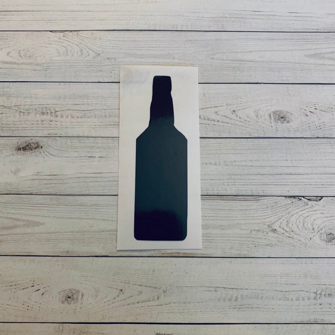 Whisky Bottle Decal | Whisky Bottle Vinyl Decal | Whisky Bottle Sticker ...
