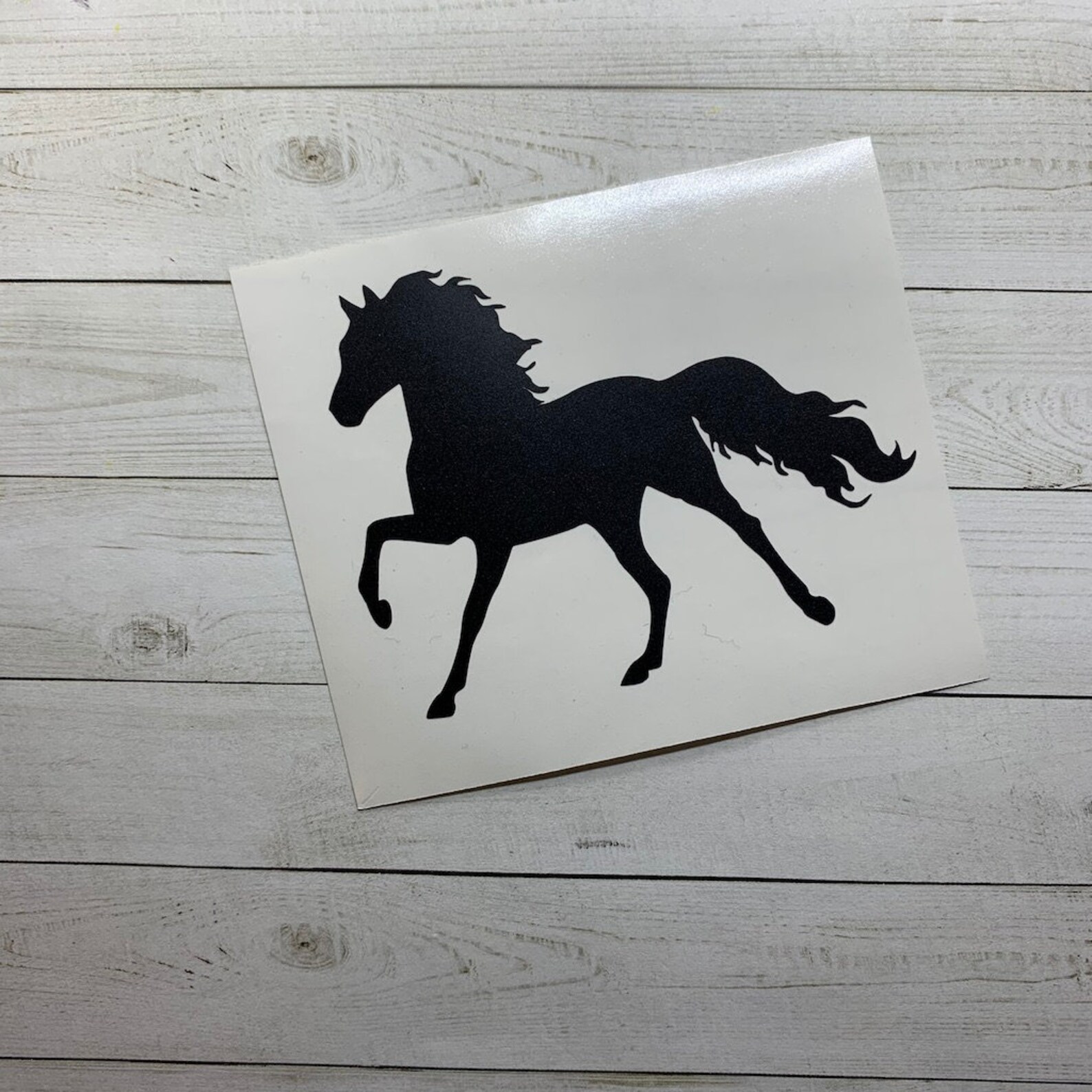 Mustang Horse Decal | Mustang Horse Sticker | Horse Decoration | Wild ...
