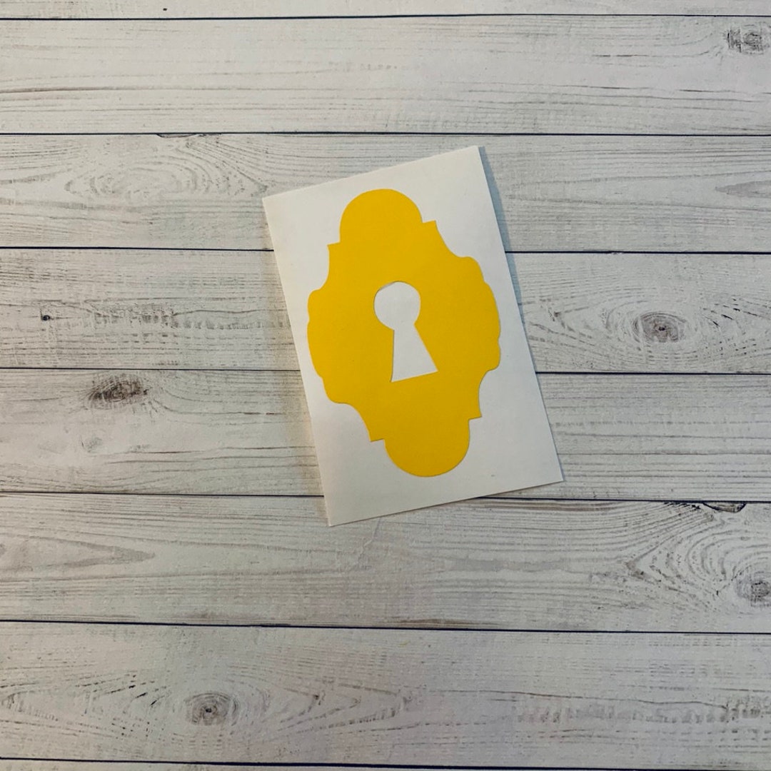 Lock Decal | Lock Vinyl Decal | Lock Sticker | Key Decal | Key Sticker ...