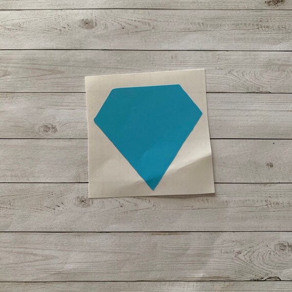 Diamond Decal Diamond Vinyl Decal Diamond Sticker | Etsy