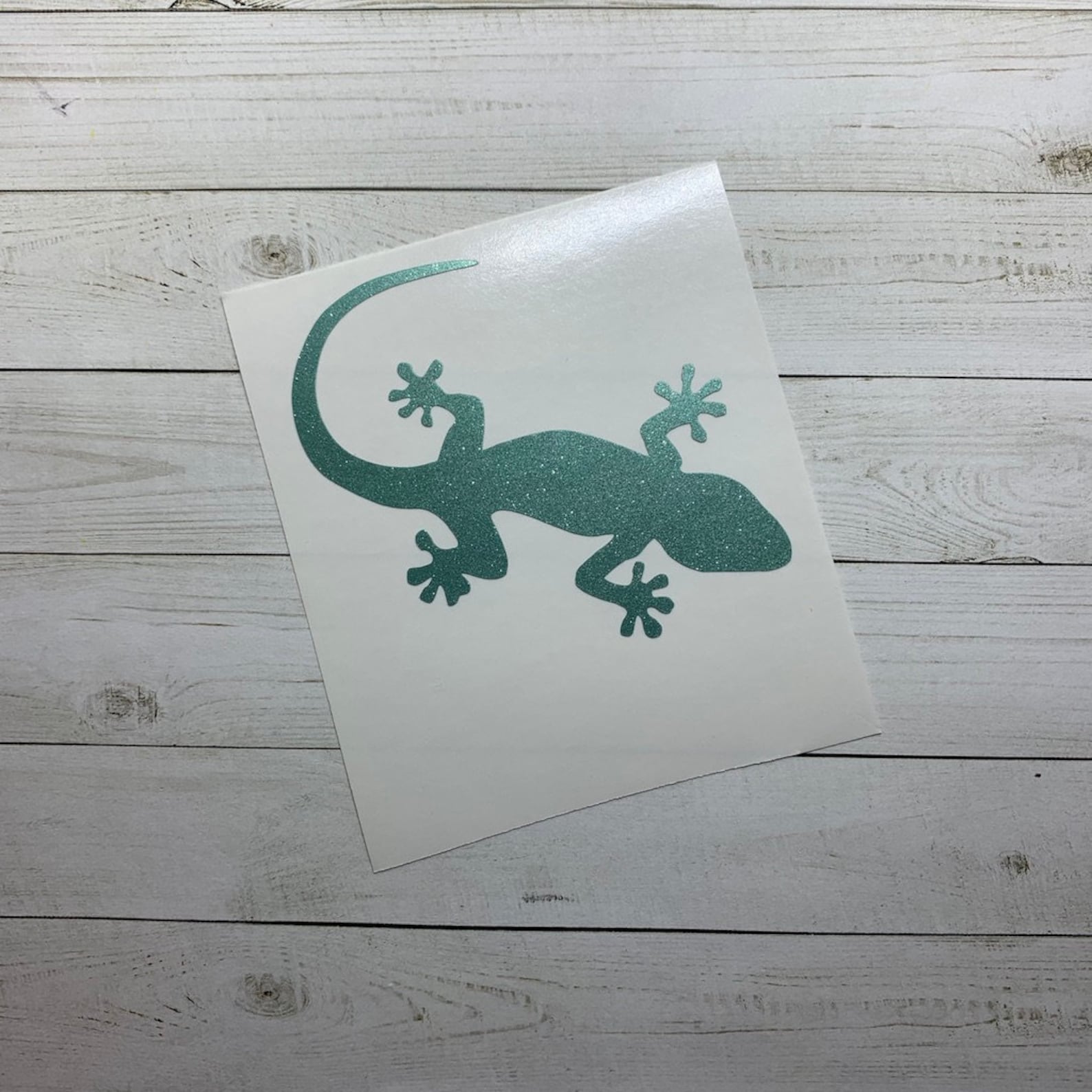 Gecko Decal Gecko Sticker Gecko Vinyl Decal Lizard Decal - Etsy