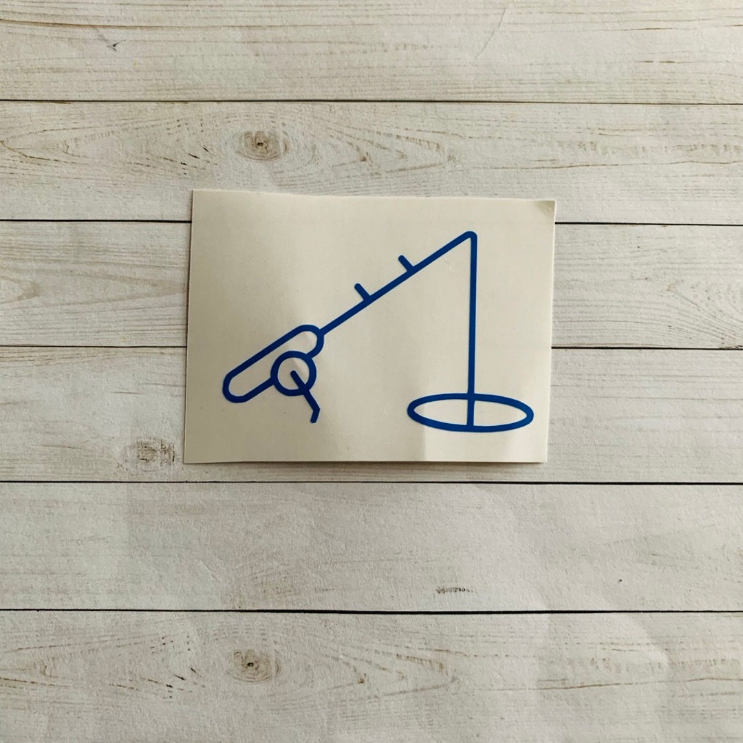 Ice Fishing Decal | Ice Fishing Sticker | Fishing Sticker | Fishing ...
