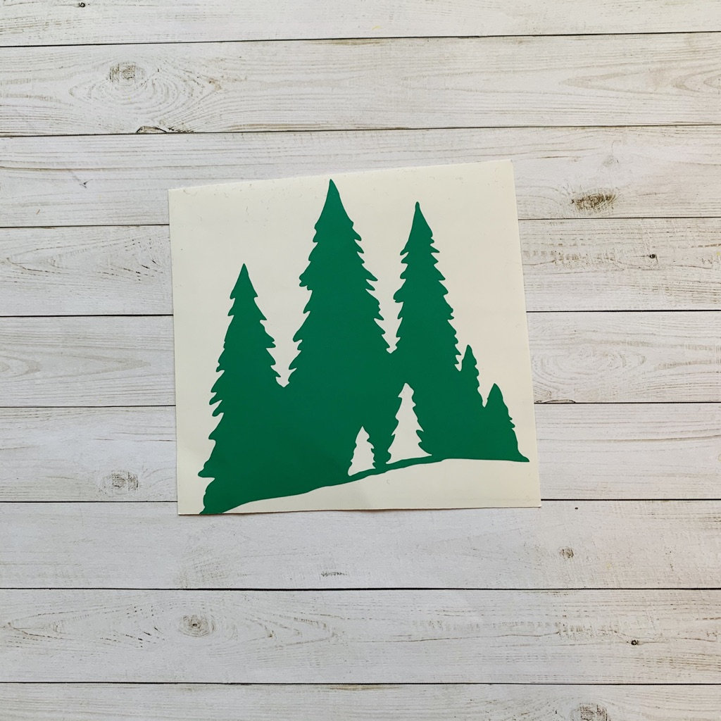 Tree Decal Tree Sticker Tree Vinyl Decal Woodland Decal | Etsy