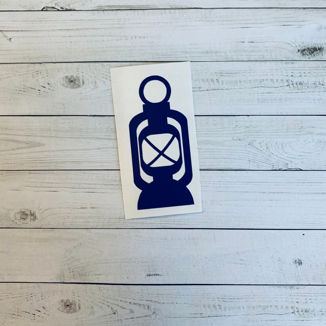 Lantern Decal | Lantern Sticker | Lantern Vinyl Decal | Railroad Decal ...