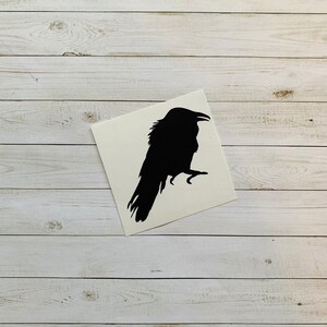 Crow Decal | Crow Vinyl Decal | Crow Sticker | Raven Decal | Raven ...
