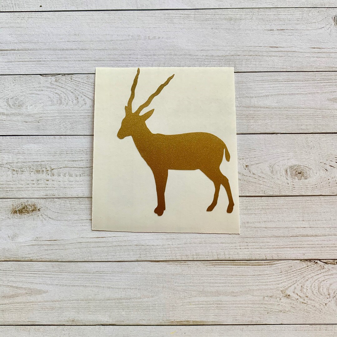 Gazelle Decal | Gazelle Sticker | Gazelle Decoration | Gazelle Gift ...