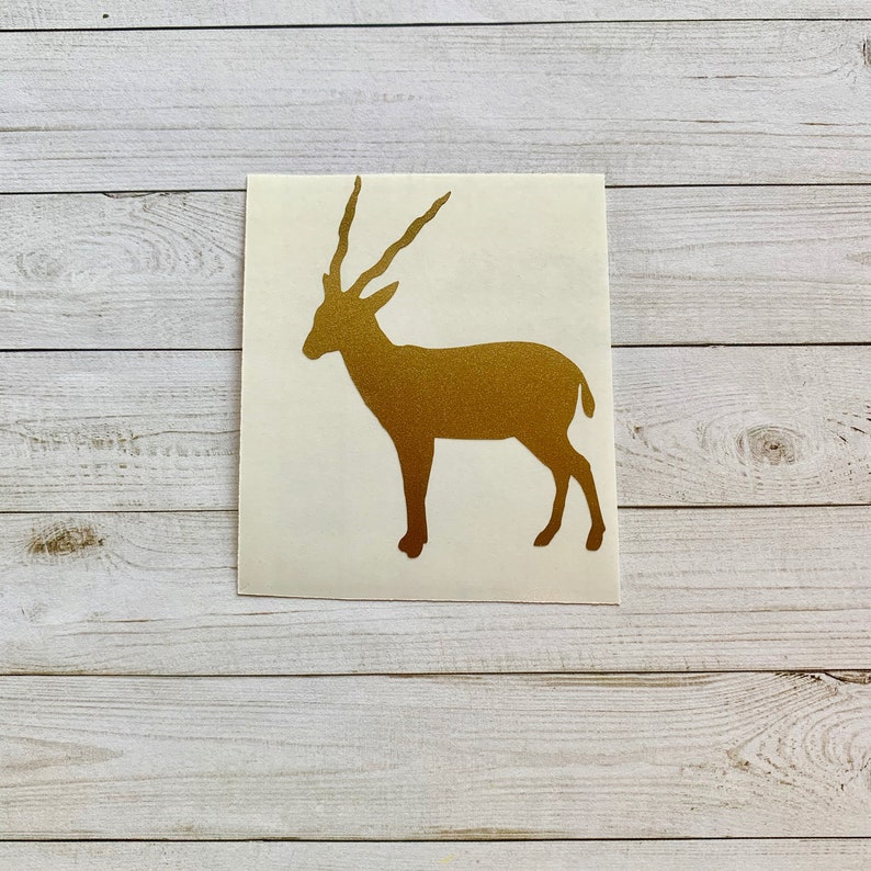 Gazelle Decal Gazelle Sticker Gazelle Decoration Gazelle - Etsy