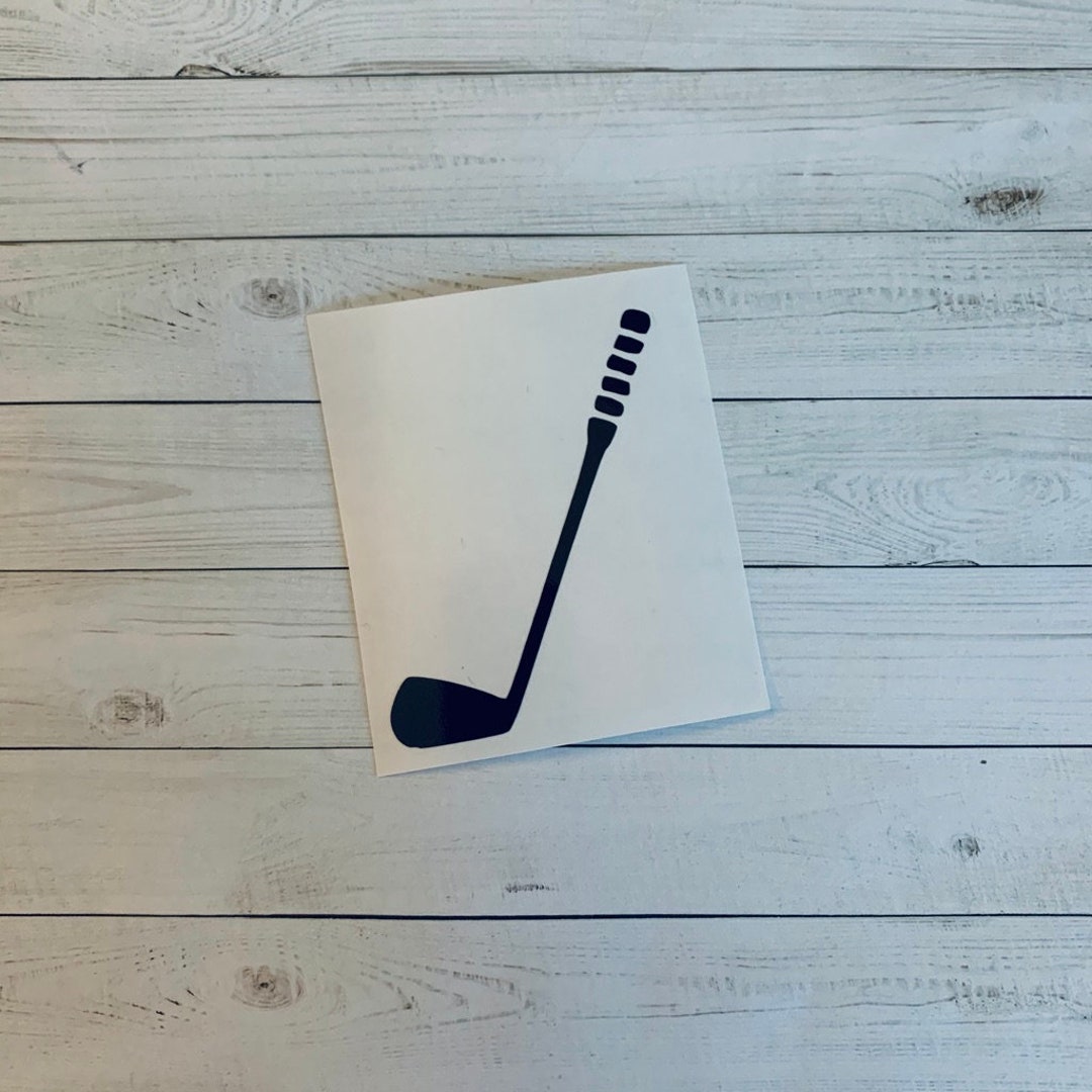 Golf Club Decal Golf Club Sticker Golf Decal Golf Sticker Golfing Decal ...