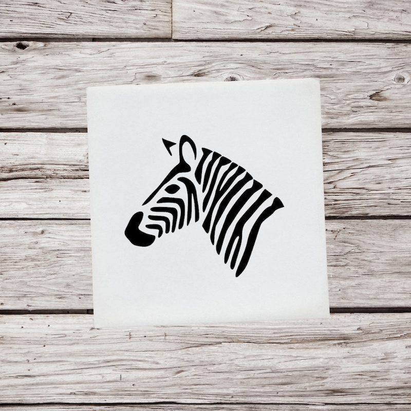 Zebra Decal - Etsy