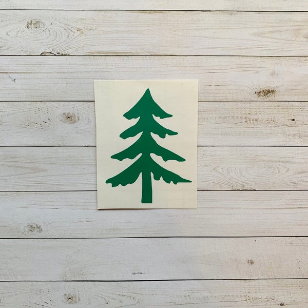 Pine Tree Decals - Etsy