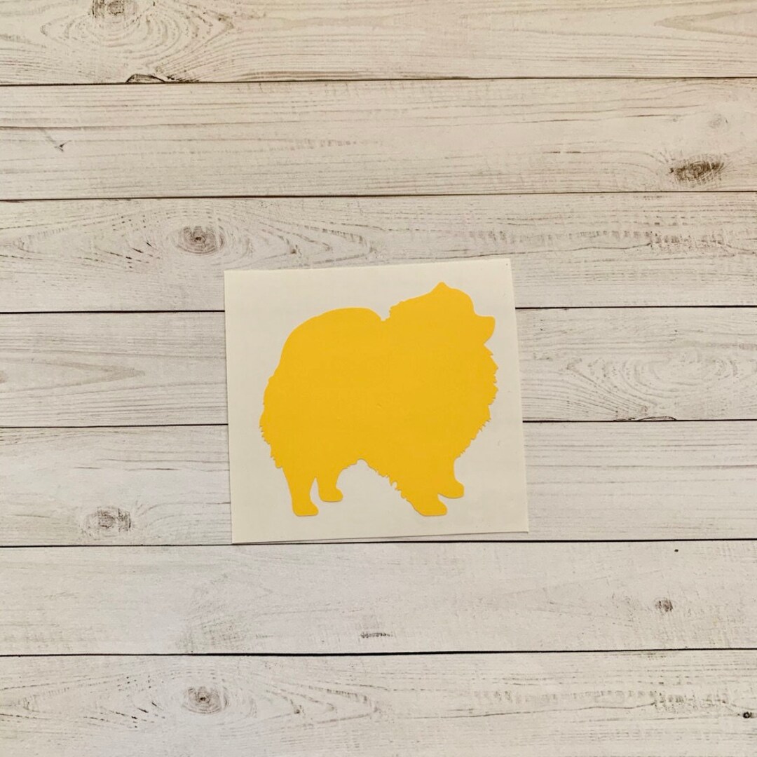 Pomeranian Decal | Pomeranian Vinyl Decal | Pomeranian Sticker | Dog ...
