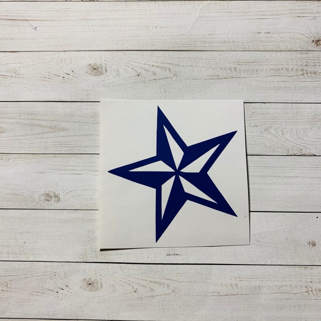 Nautical Star Decal | Nautical Star Vinyl Decal | Nautical Star Sticker ...
