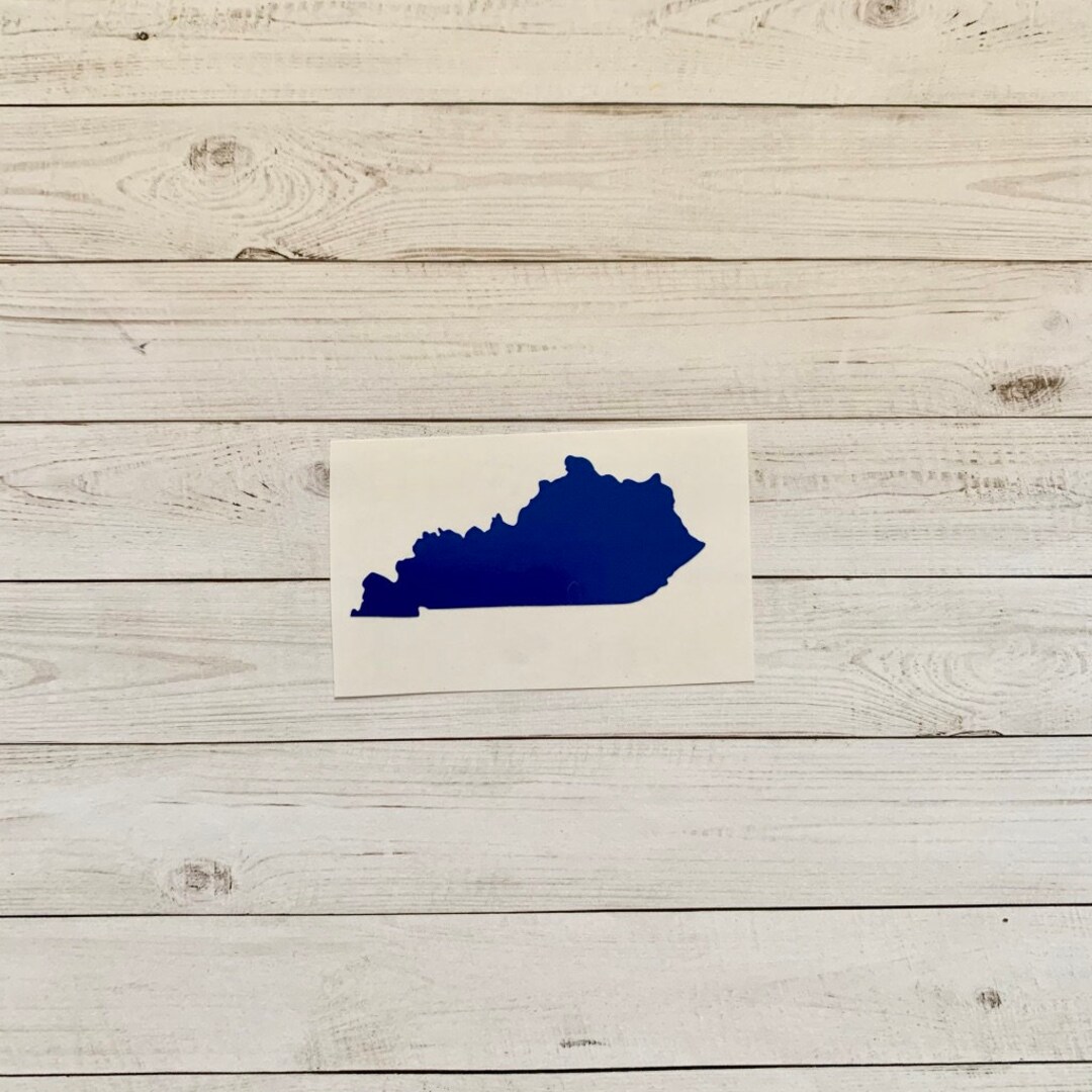 Kentucky State Decal | Kentucky Vinyl Decal | Kentucky Sticker ...