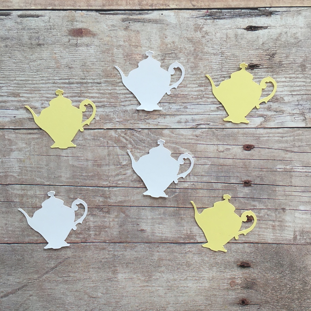 Teapot Confetti | Teapot Cut Out | Teapot Decoration | Tea Party ...