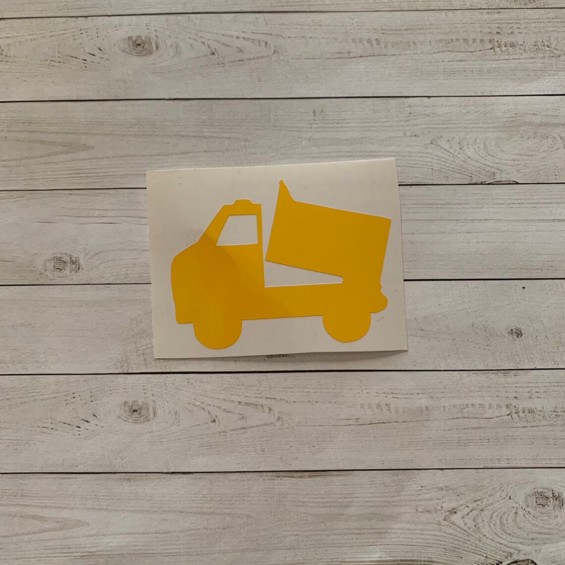 Dump Truck Decal | Dump Truck Vinyl Decal | Dump Truck Sticker ...