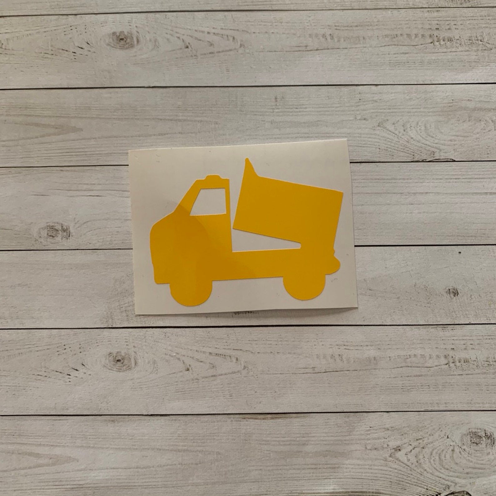 Dump Truck Decal | Dump Truck Vinyl Decal | Dump Truck Sticker ...