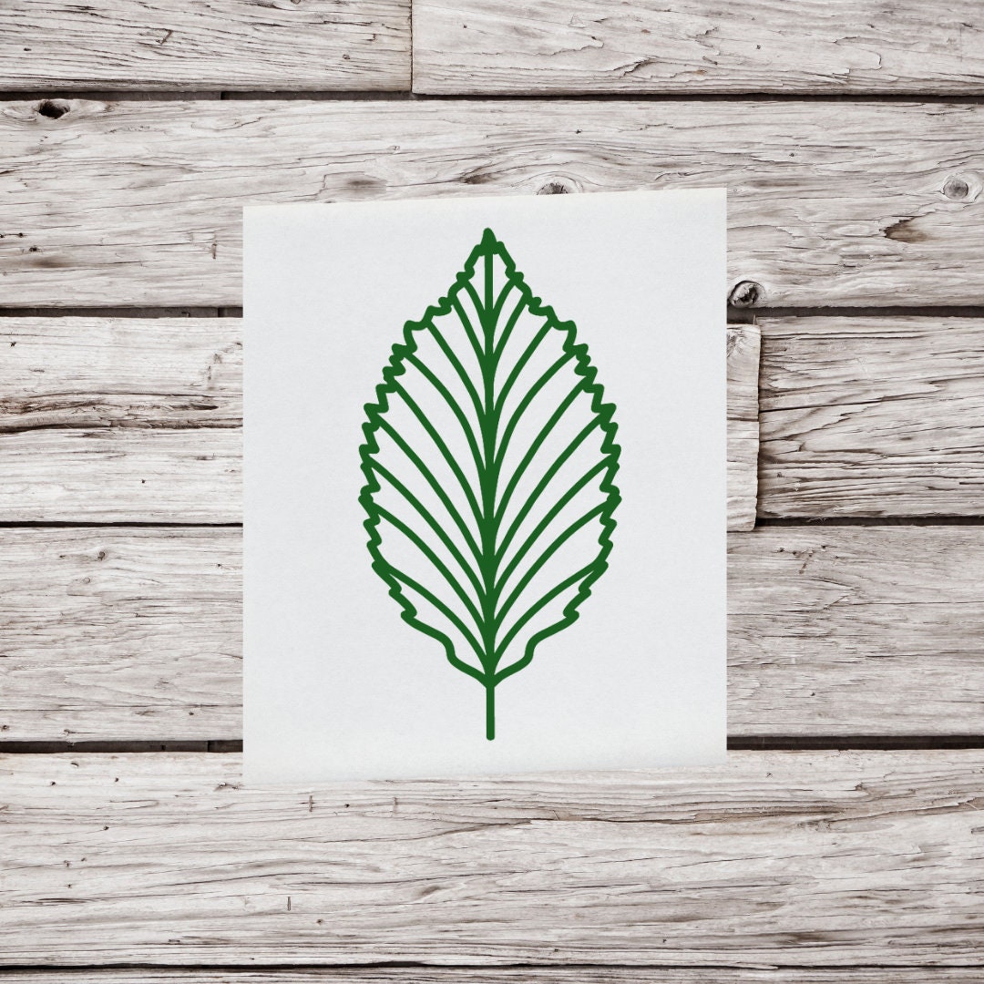 Leaf Decal, Leaf Vinyl Decal, Leaf Sticker, Fall Leaf Decal, Tree Decal ...
