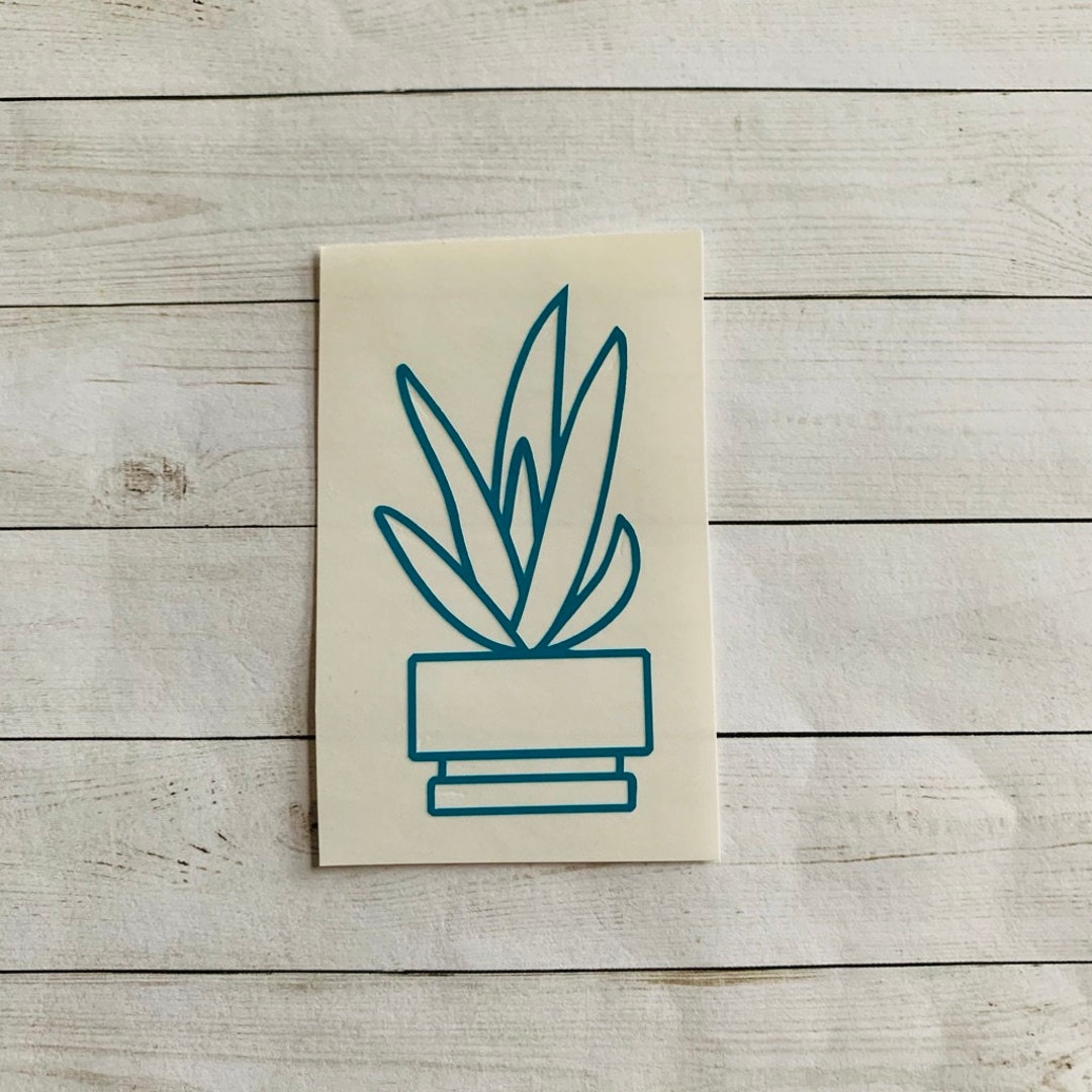 House Plant Decal House Plant Sticker Plant Decal Plant - Etsy