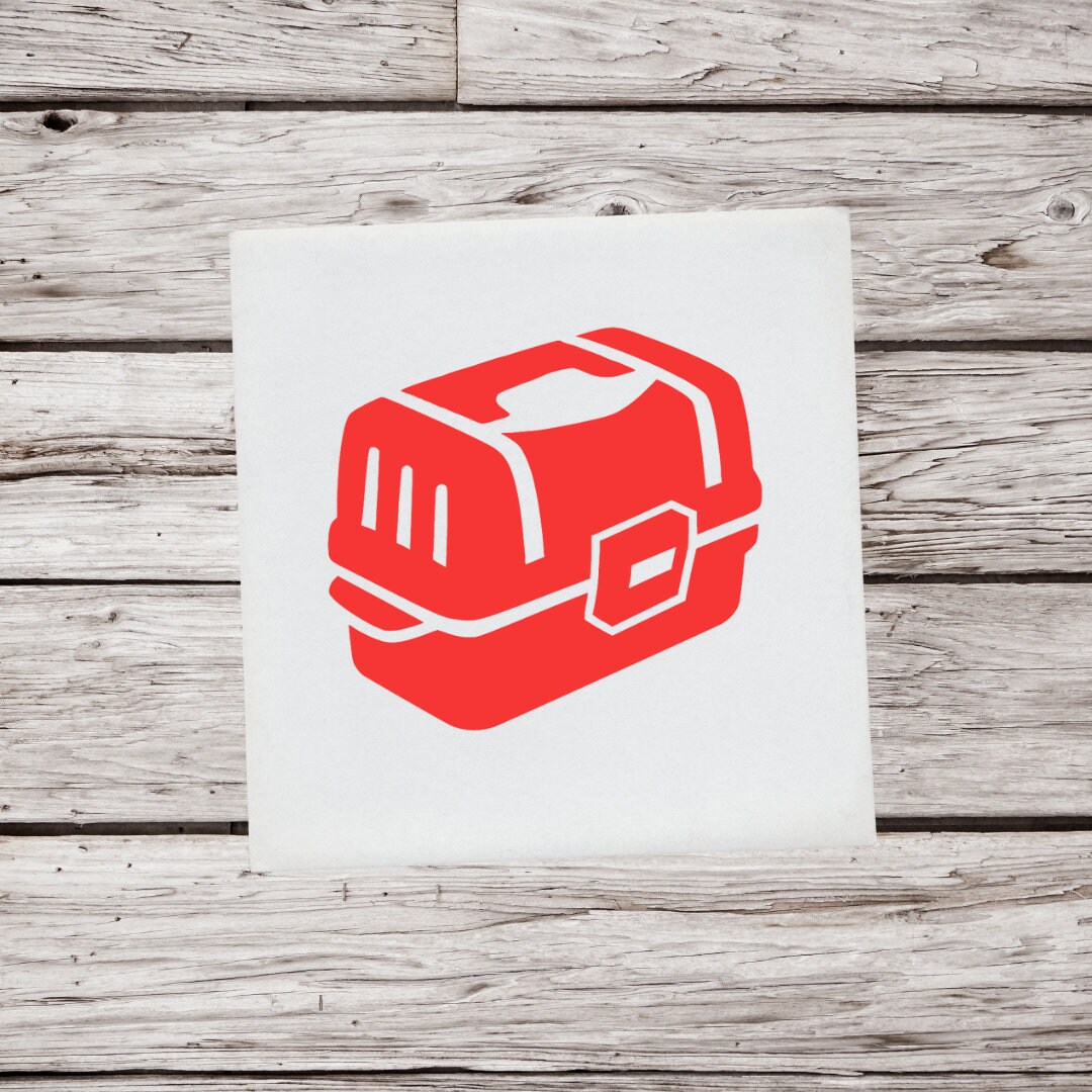 Tackle Box Decal | Tackle Box Vinyl Decal | Box Decal | Fishing Decal ...