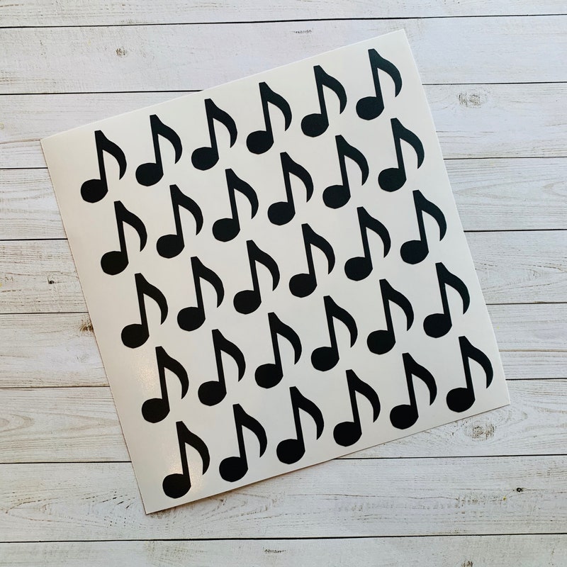 Music Notes Decal - Etsy