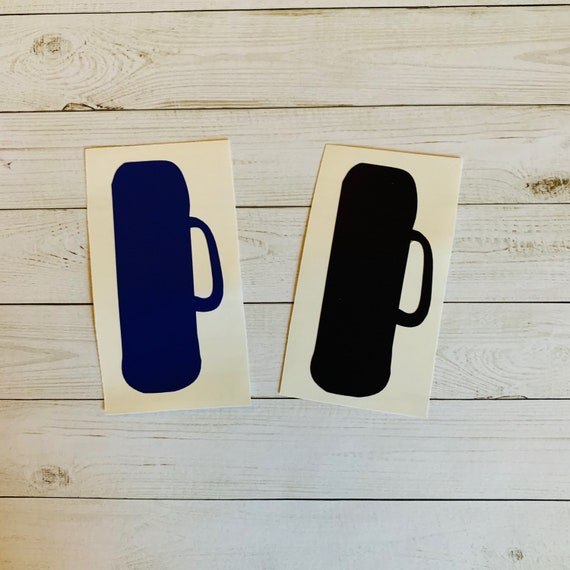 Thermos Decal Thermos Vinyl Decal Thermos Sticker Lunch | Etsy