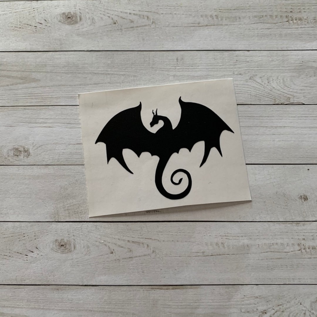Dragon Decal | Dragon Vinyl Decal | Dragon Sticker | Dragon Decoration ...