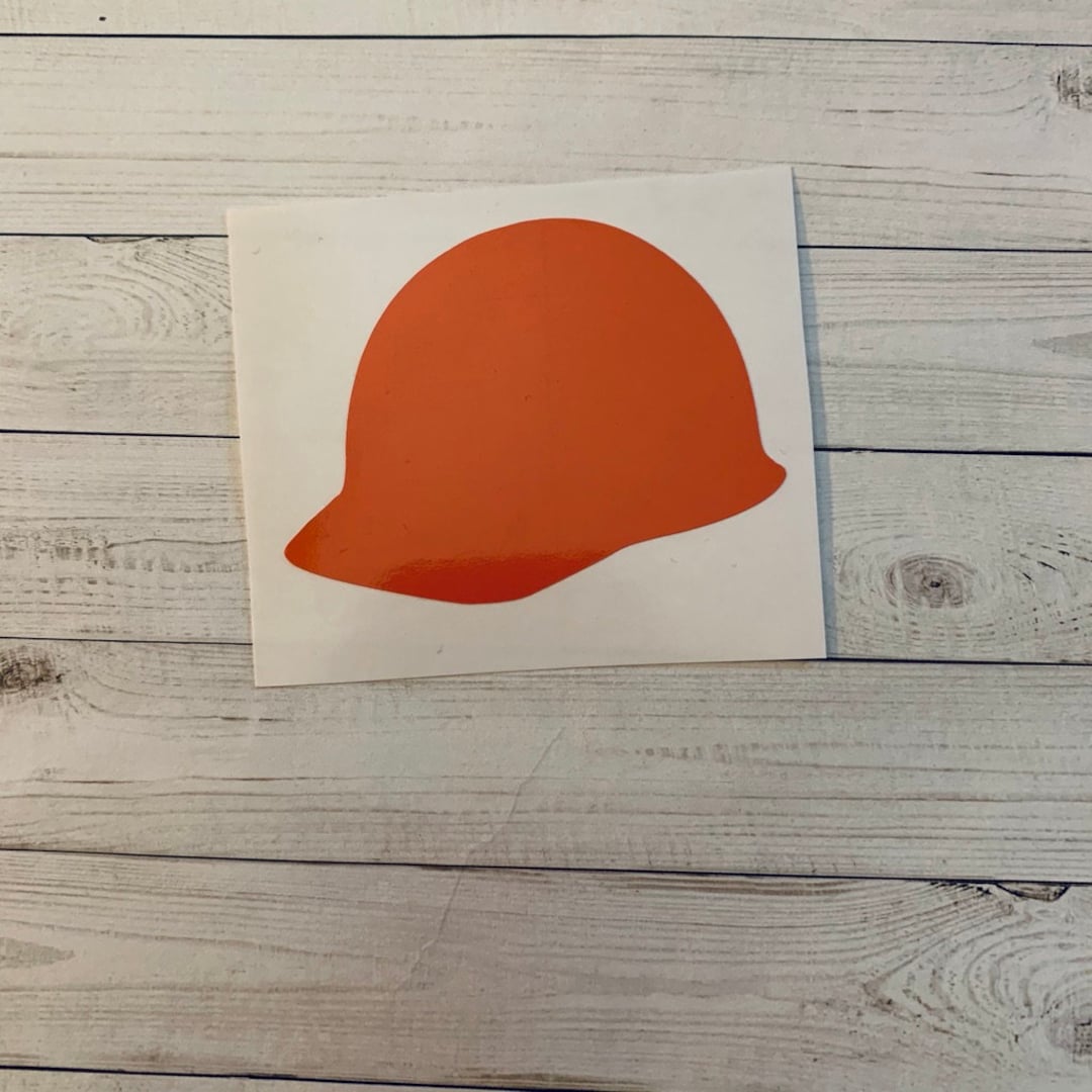 Hard Hat Decal | Hard Hat Sticker | Hard Hat Decoration | Construction ...