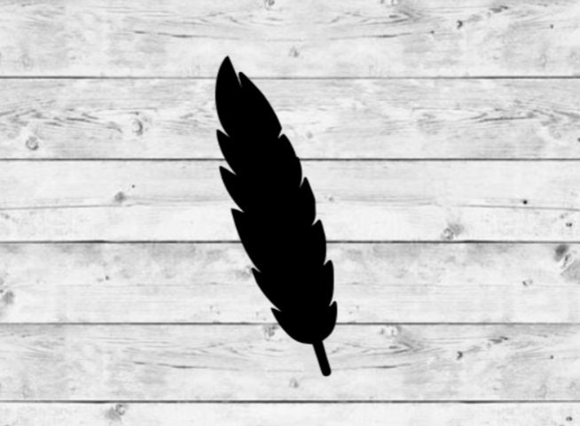 Feather Decal | Feather Vinyl Decal | Feather Sticker | Bird Sticker ...