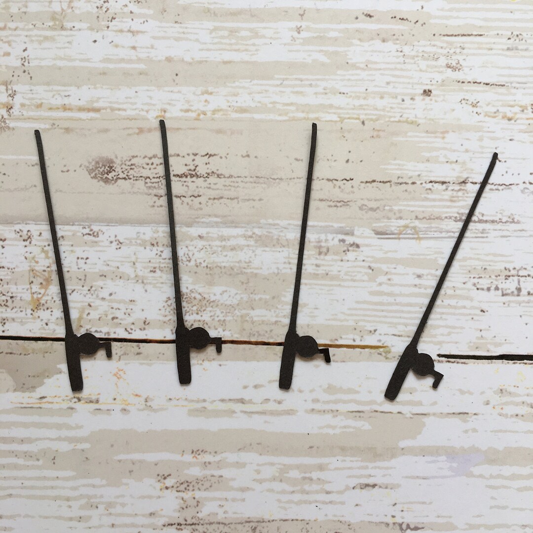 Fishing Pole Confetti | Pole Cut Out | Fishing Confetti | Fishing ...