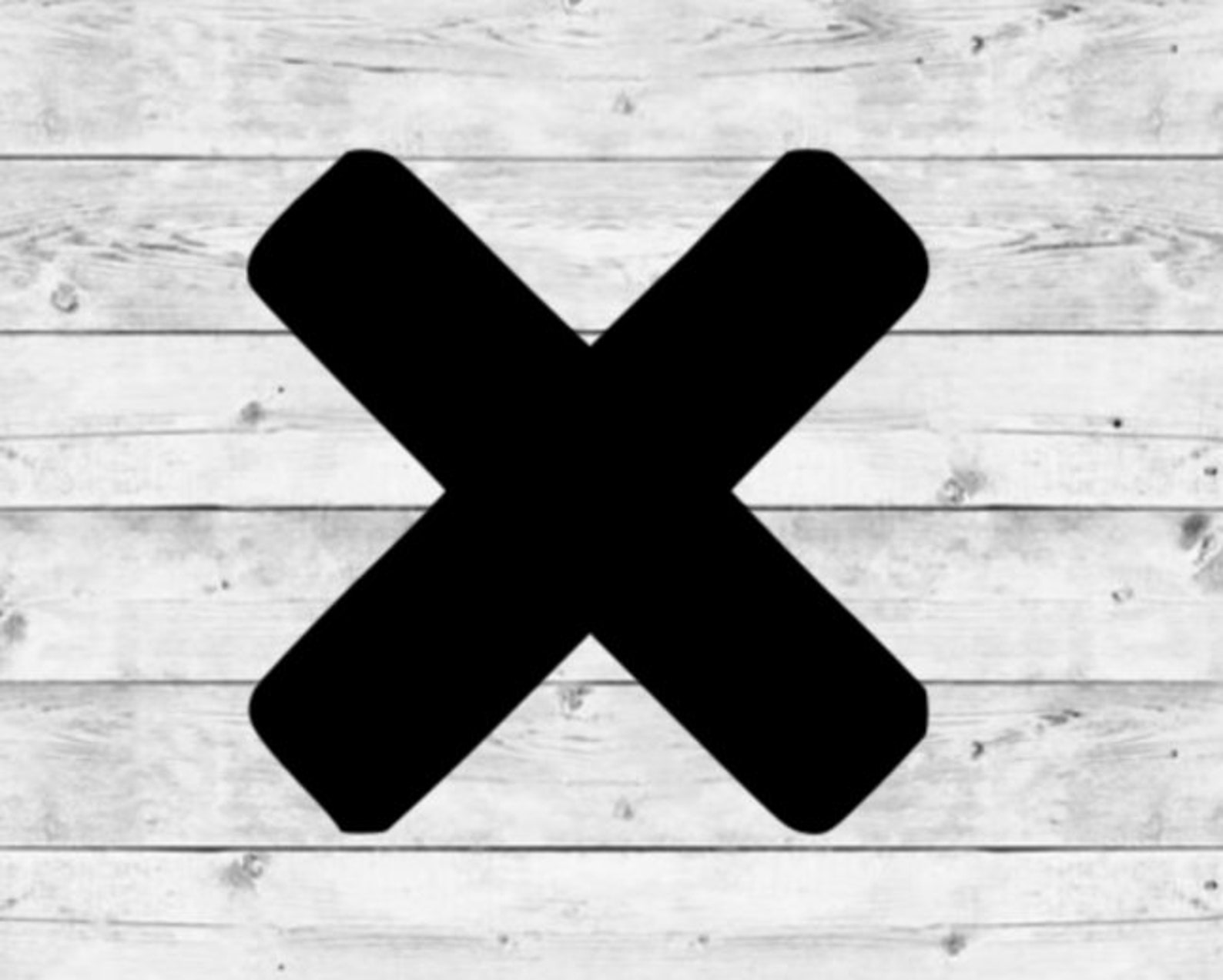 Cross Decal | Cross Sticker | X Decal | X Sticker | Pirate Decal ...