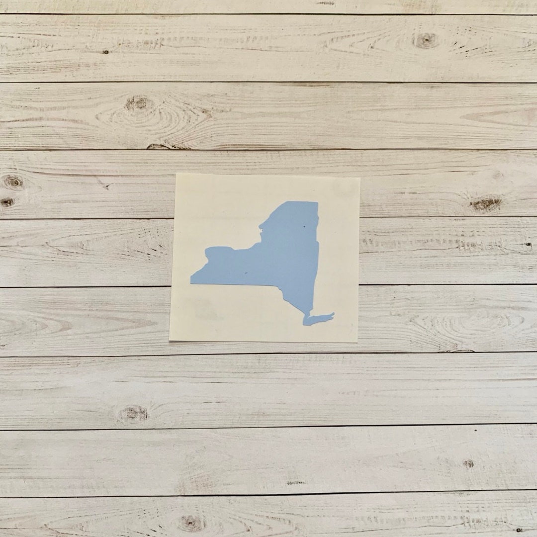 New York State Decal | New York Vinyl Decal | New York Sticker | New ...