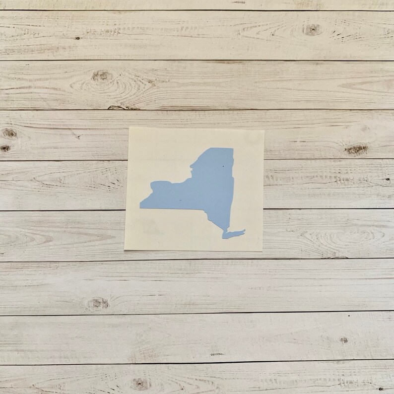 New York State Decal New York Vinyl Decal New York Sticker - Etsy