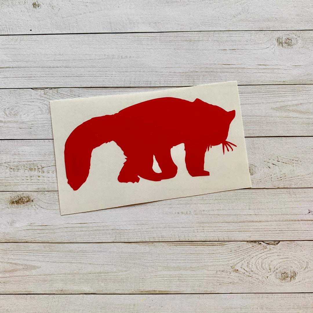 Red Panda Sticker | Red Panda Decal | Red Panda Decoration | Panda ...