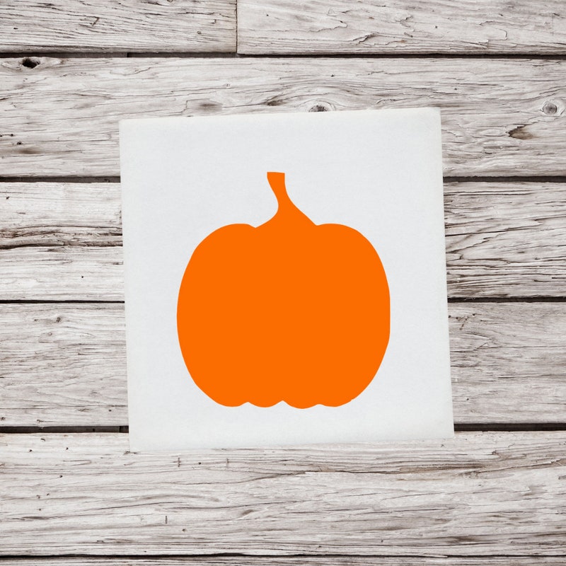 Pumpkin Vinyl Decal - Etsy
