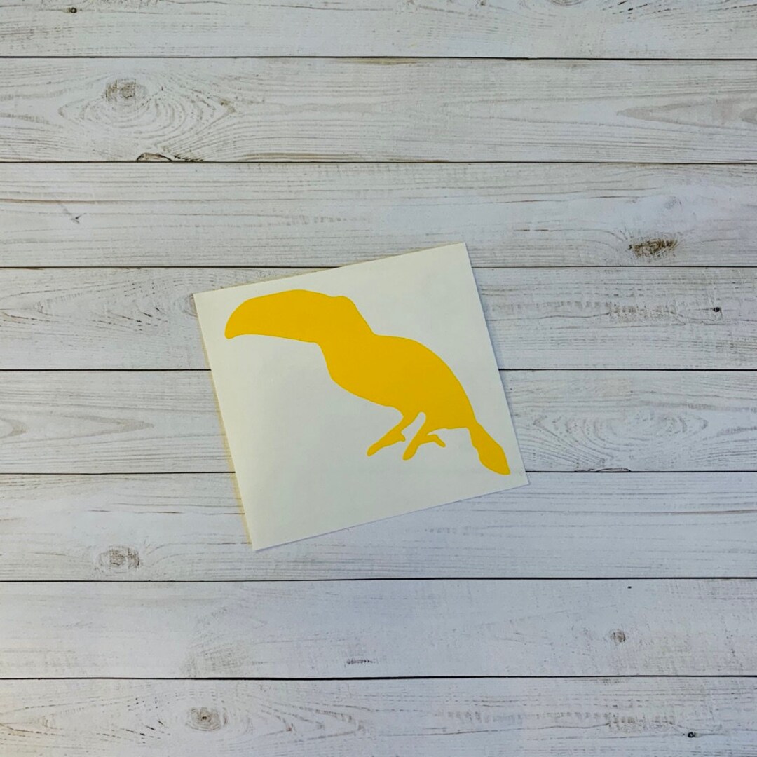 Toucan Decal Toucan Vinyl Decal Toucan Sticker Jungle Decal Rainforest ...