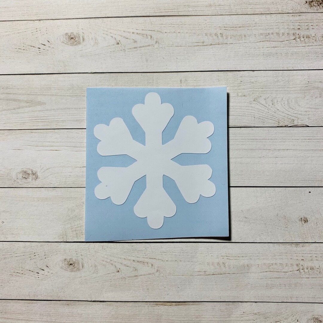 Snowflake Decal | Snowflake Vinyl Decal | Snowflake Sticker | Snow ...