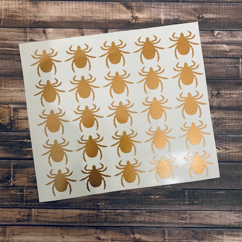Tick Decal Tick Vinyl Decal Tick Sticker Woodland Decal | Etsy