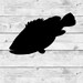 Grouper Decal Grouper Sticker Grouper Vinyl Decal Fish - Etsy