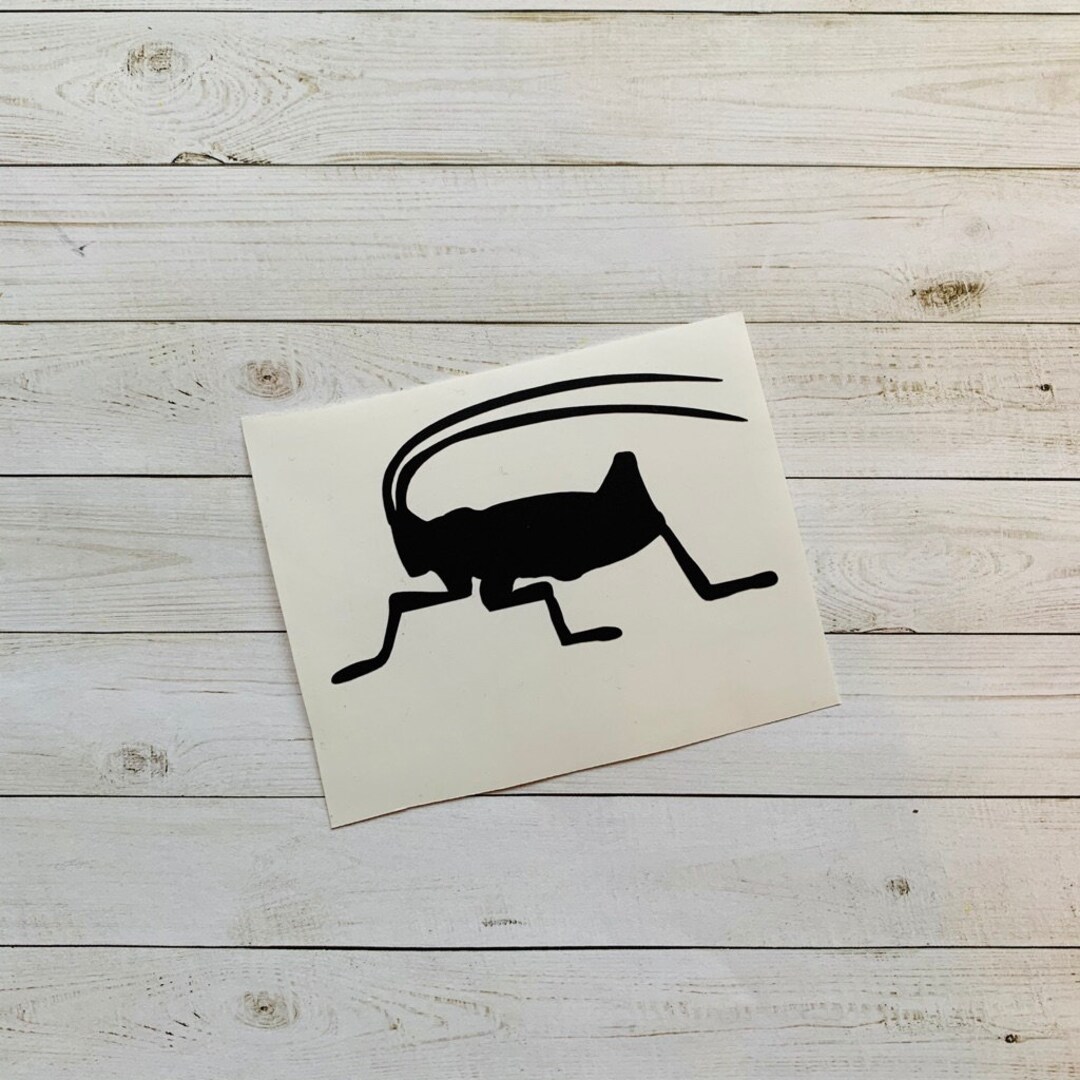 Cricket Decal | Cricket Vinyl Decal | Cricket Sticker | Bug Decal | Bug ...